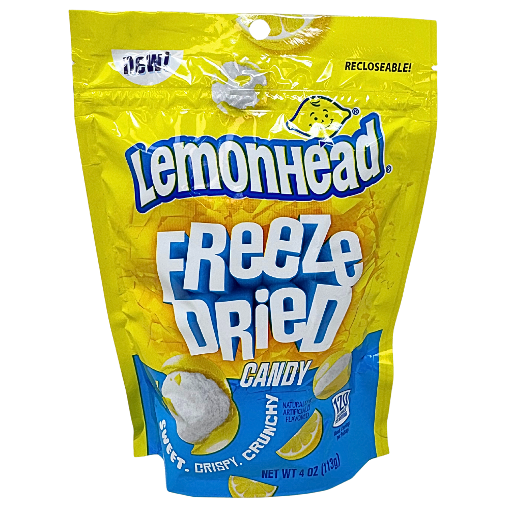 Lemonhead Freeze Dried Candy 4oz - 8 Pack | iwholesale Candy ...