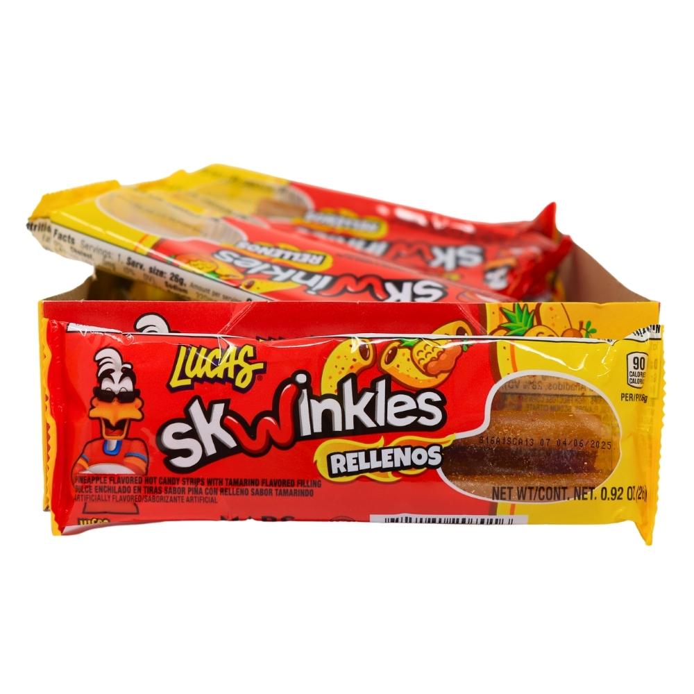 Lucas Skwinkles Rellenos Filled Ropes Pineapple Tamarind Mexican Candy ...
