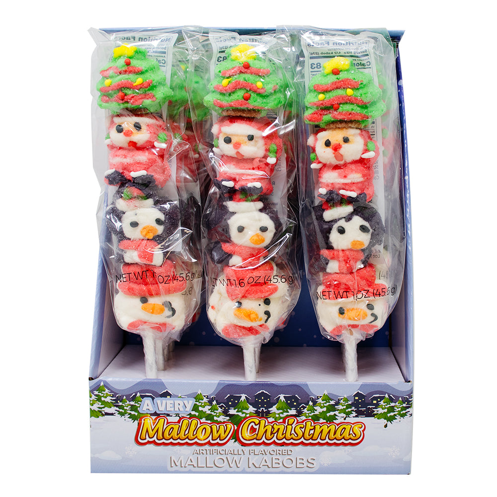 Christmas Marshmallow Kabob - 12 Pack | iWholesaleCandy.ca