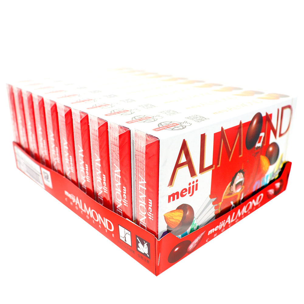 Meiji One Piece Almond Chocolate (Japan) 79g - 10 Pack iWholesaleCandy.ca