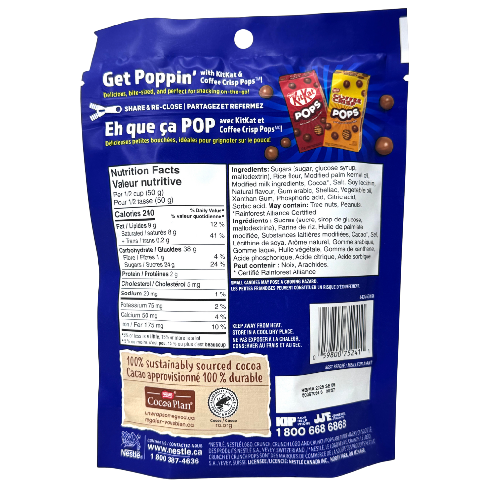 Crunch Pops 140g - 12 Pack | iWholesaleCandy.ca