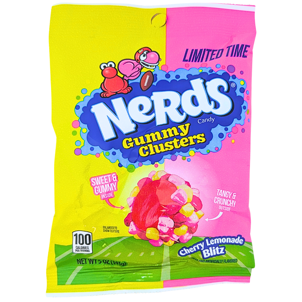 Nerds Gummy Clusters Cherry Lemonade Blitz 12 Pack | iWholesale Candy ...