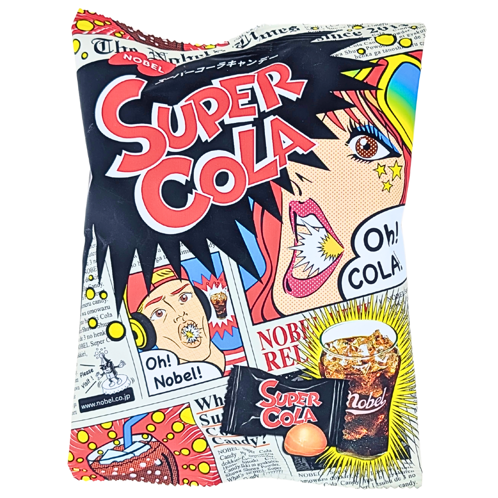 Nobel Super Cola Candy 88g (Japan) - 6 Pack | iwholesale Candy – iWholesaleCandy.ca
