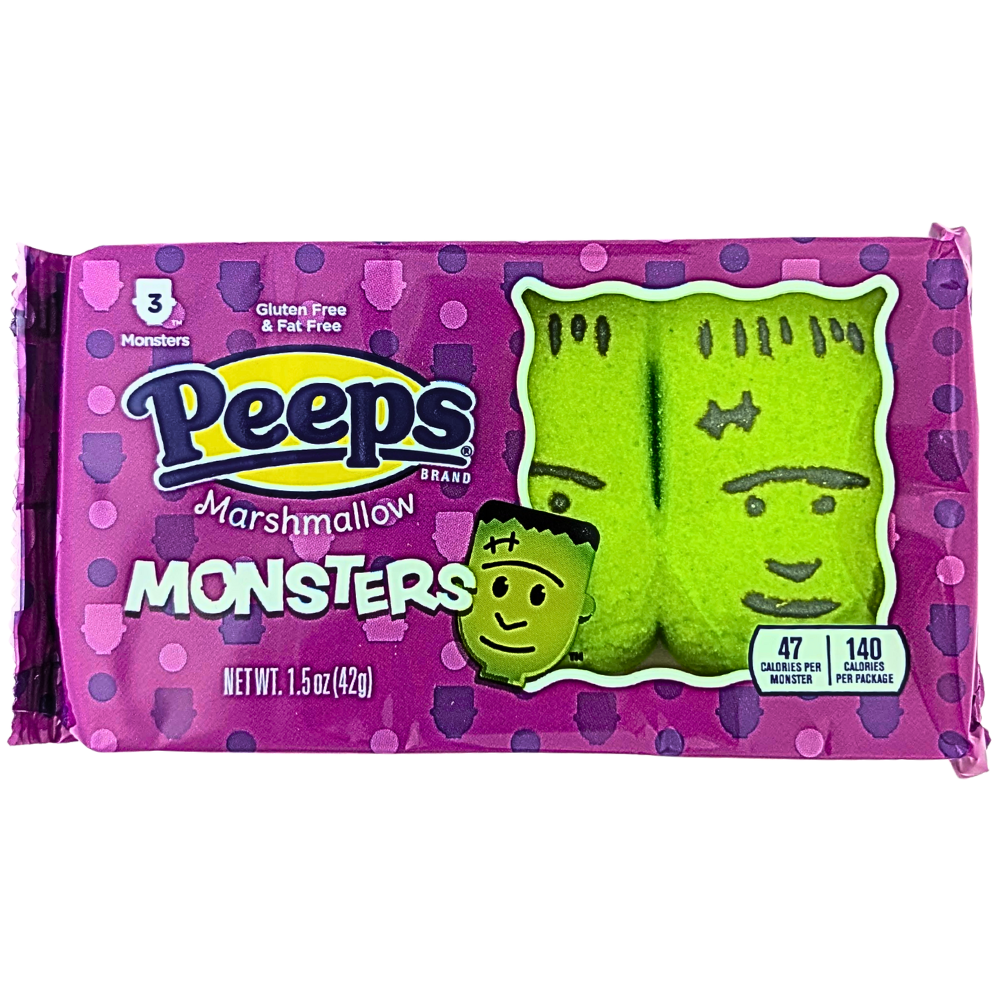 Peeps Marshmallow Monsters 1.5oz - 24 Pack | iwholesale Candy ...