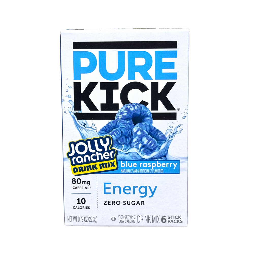 To Go Pure Kick Energy Jolly Rancher Blue Raspberry - 12 Pack ...