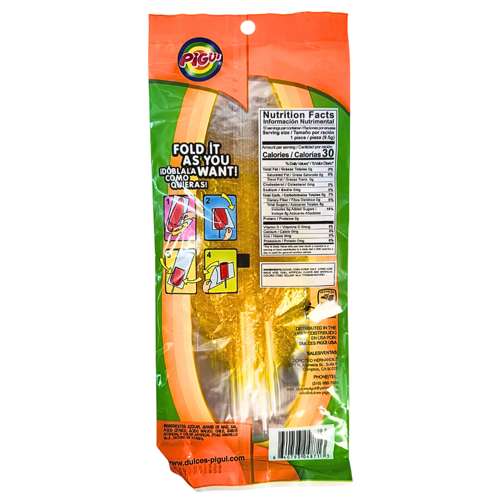 Slaps Mango Lollipops 95g - 24 Pack | iwholesale Candy – iWholesaleCandy.ca