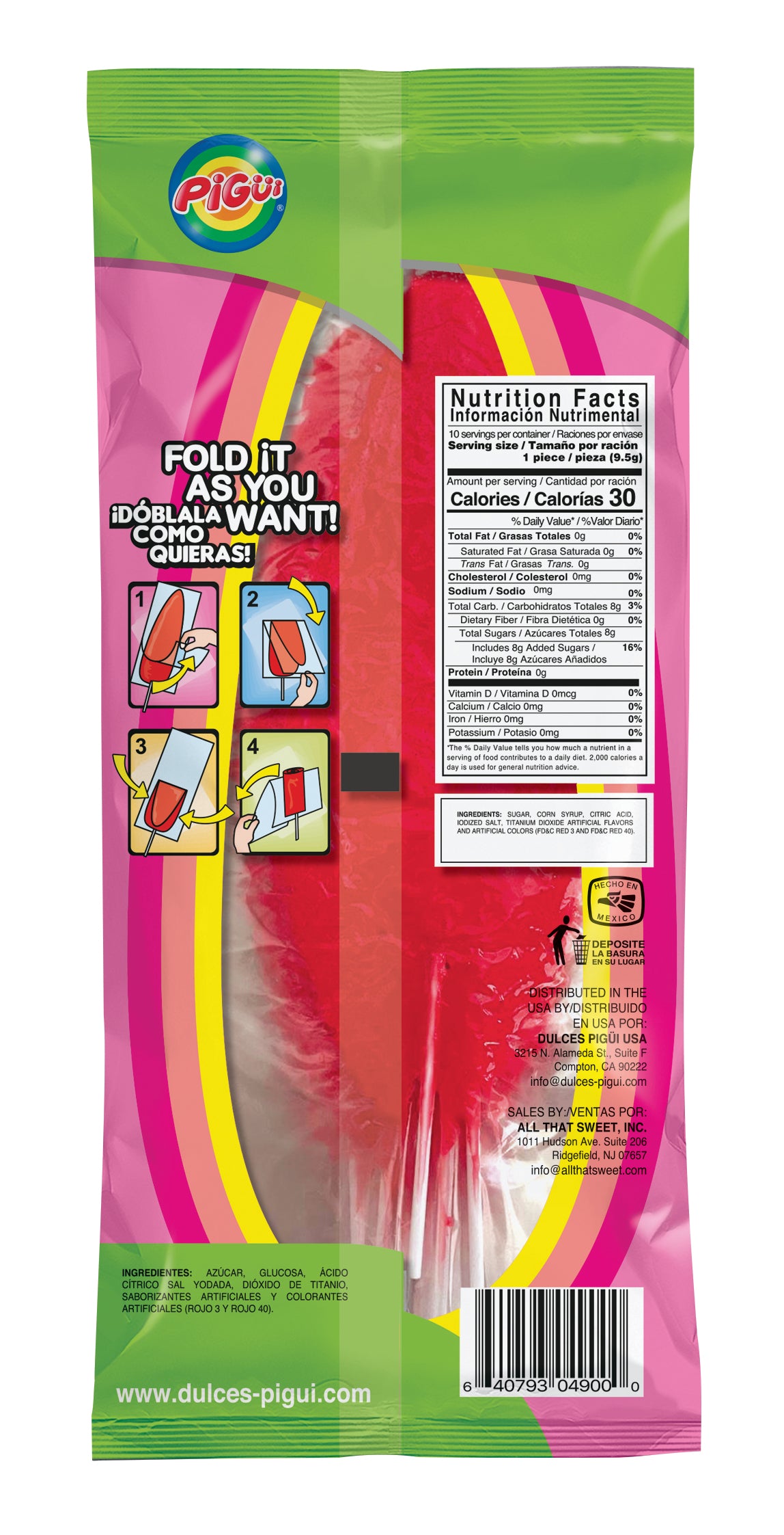 Slaps Pink Lemonade Lollipops 3.35oz - 24 Pack | iWholesale Candy – iWholesaleCandy.ca