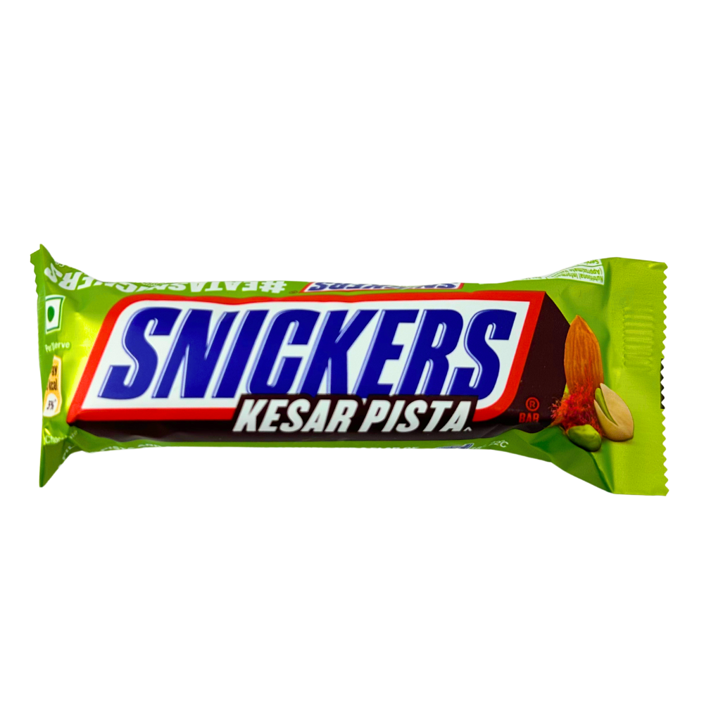 Snickers Kesar Pista Pistachio 42g (India) - 15 Pack | iwholesale Candy ...