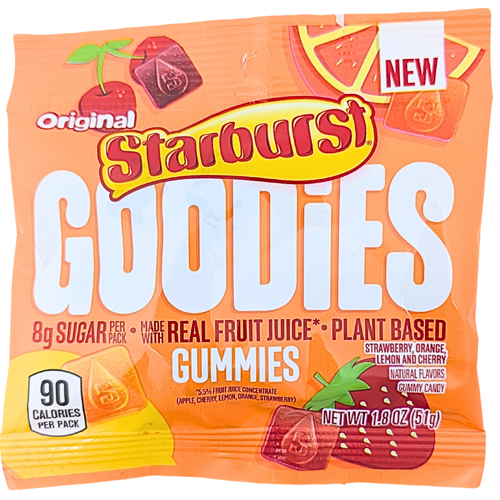 Starburst Original Goodies 1.8oz - 12 Pack | iWholesale Candy ...