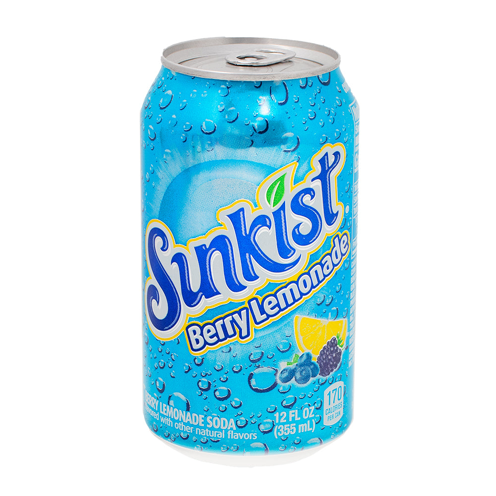 Sunkist Berry Lemonade - 355mL - 12 Pack | iWholesaleCandy.ca