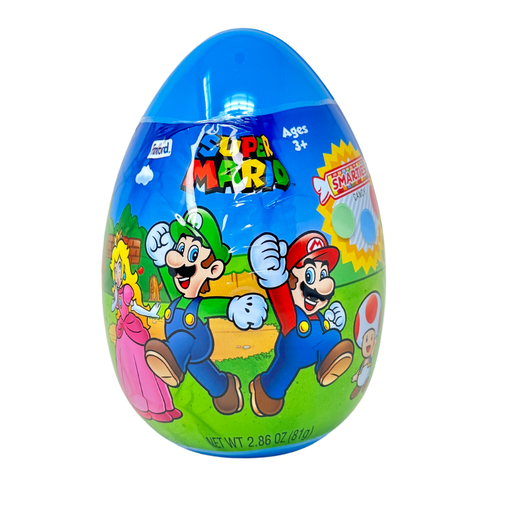 Easter Giant Super Mario Egg Mario - 2.86oz - 8 Pack | iwholesale Candy ...