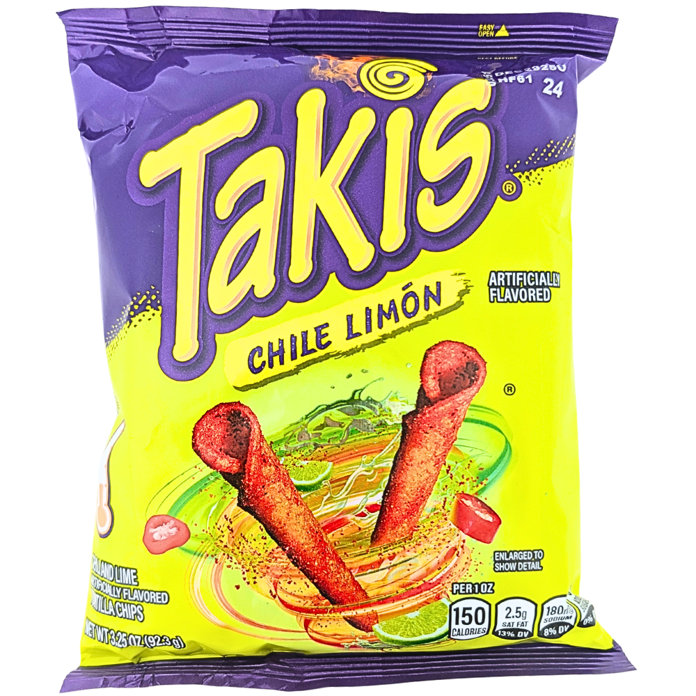 Takis Chile Limon 3.25oz - 20 Pack | iWholesale Candy – iWholesaleCandy.ca