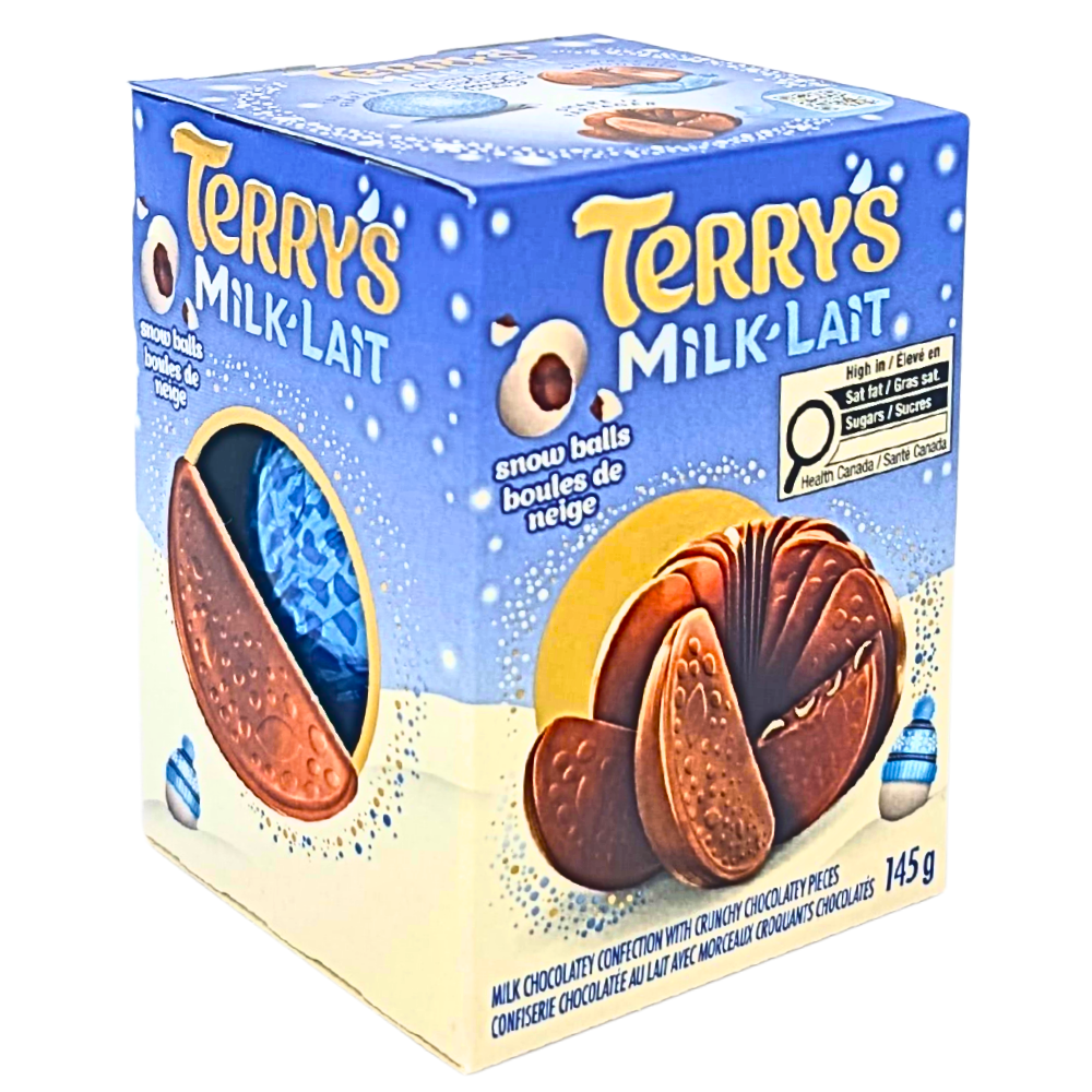 Terry's Milk Snow Balls 145g - 12 Pack | iWholesale Candy – iWholesaleCandy.ca