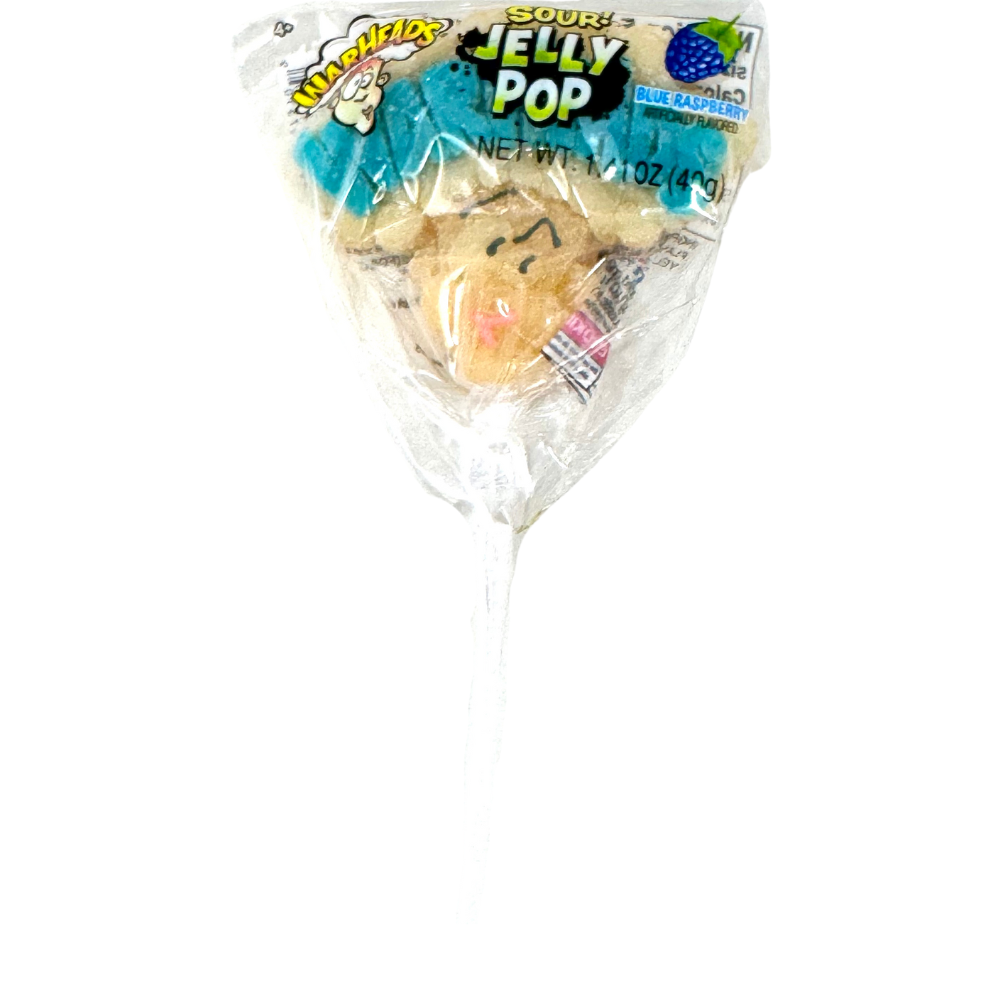 Warheads Sour Jelly Pops 1.41oz - 12 Pack | iwholesale Candy ...