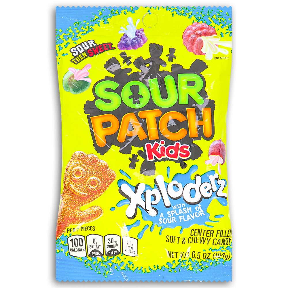 Sour Patch Kids Xploderz Candy 6.5oz - 12 Pack – iWholesaleCandy.ca