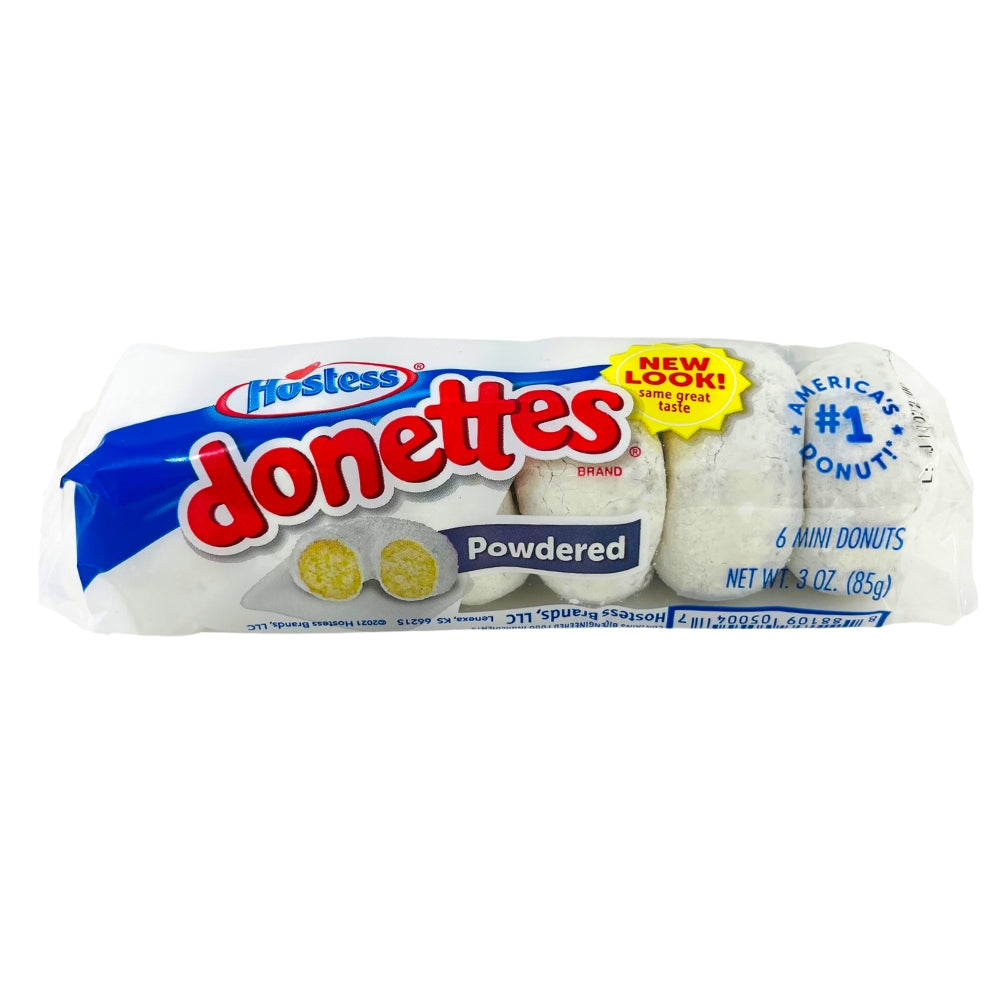 Hostess Powdered Donettes Snack Cakes | iWholesaleCandy.ca