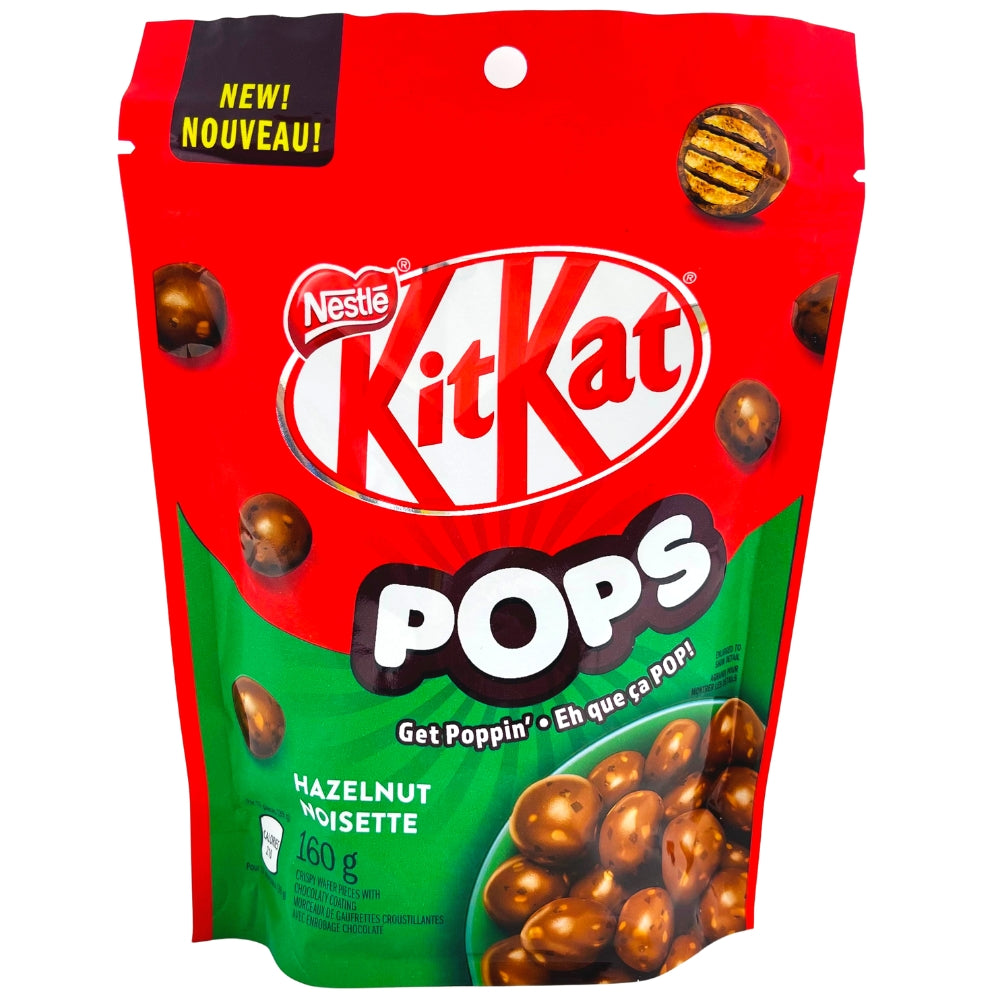 NEW Kit Kat Pops Hazelnut Chocolates 160g 12 Pack | iWholesaleCandy.ca