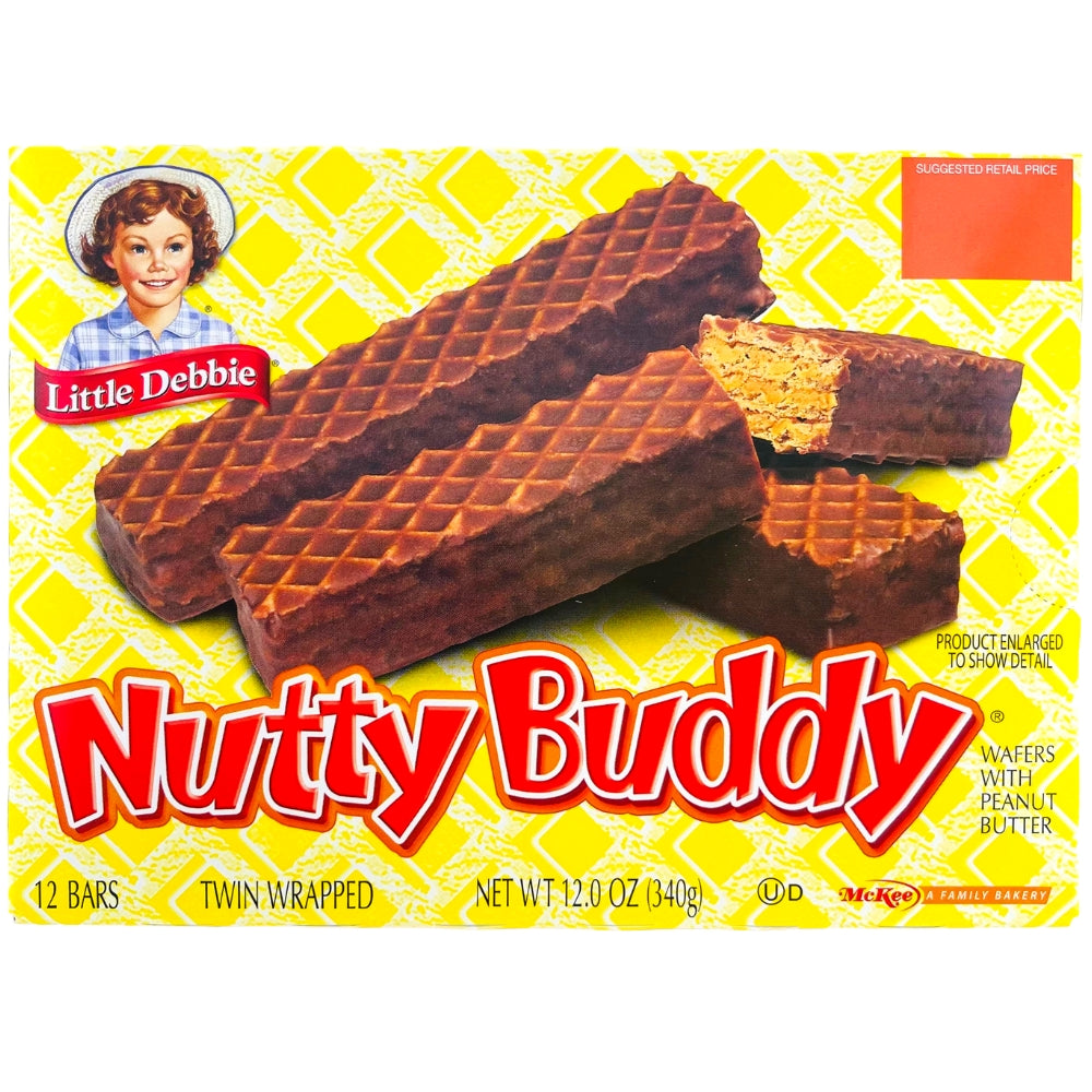 Little Debbie Nutty Bars (6 Twin Packs) 1 Box | iWholesaleCandy.ca
