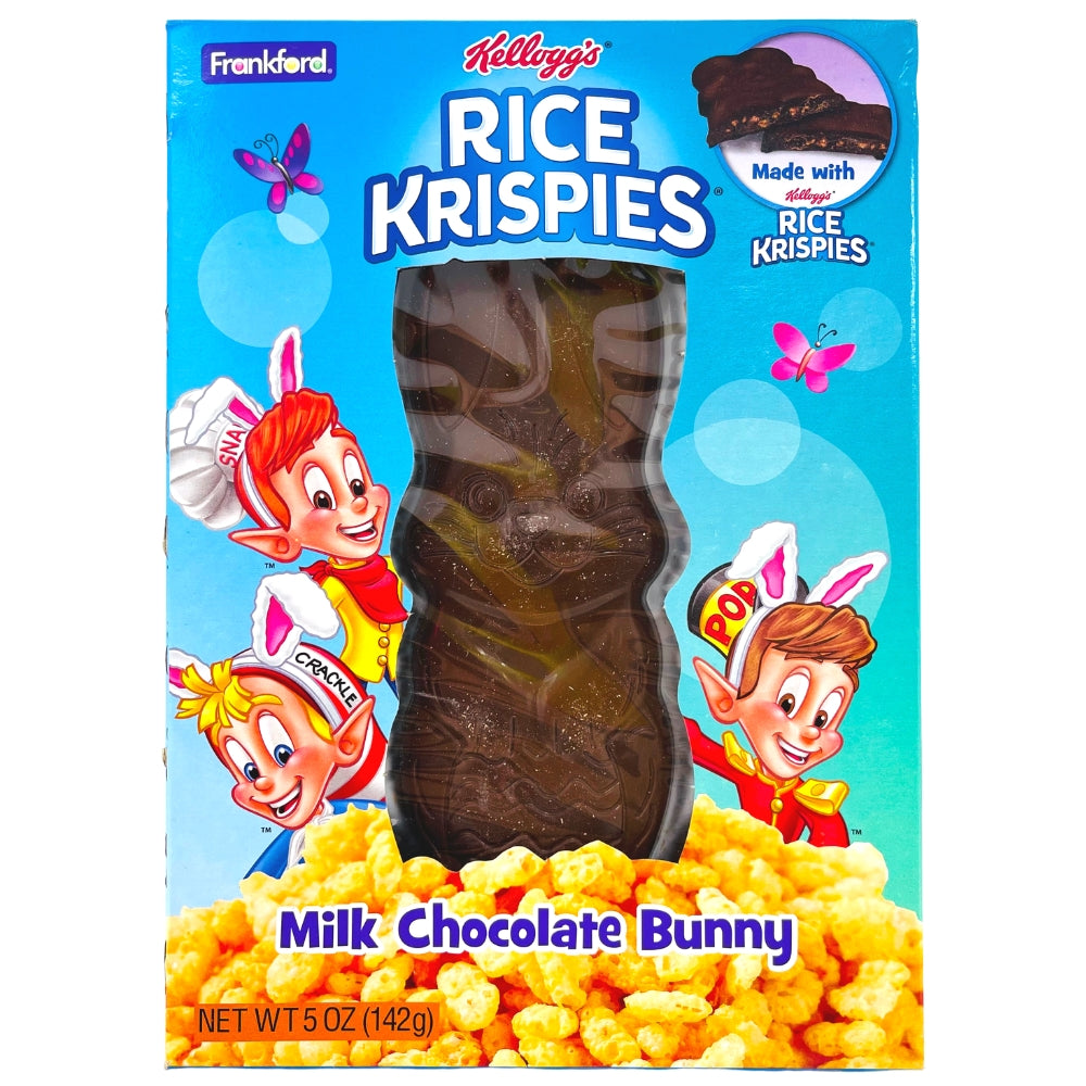 Rice Krispies Milk Chocolate Easter Bunny 5oz 6PK | iWholesaleCandy.ca