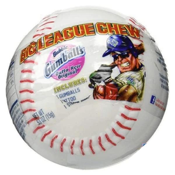 Big League Chew Baseball 15g - 12 Pack | iWholesalecandy ...