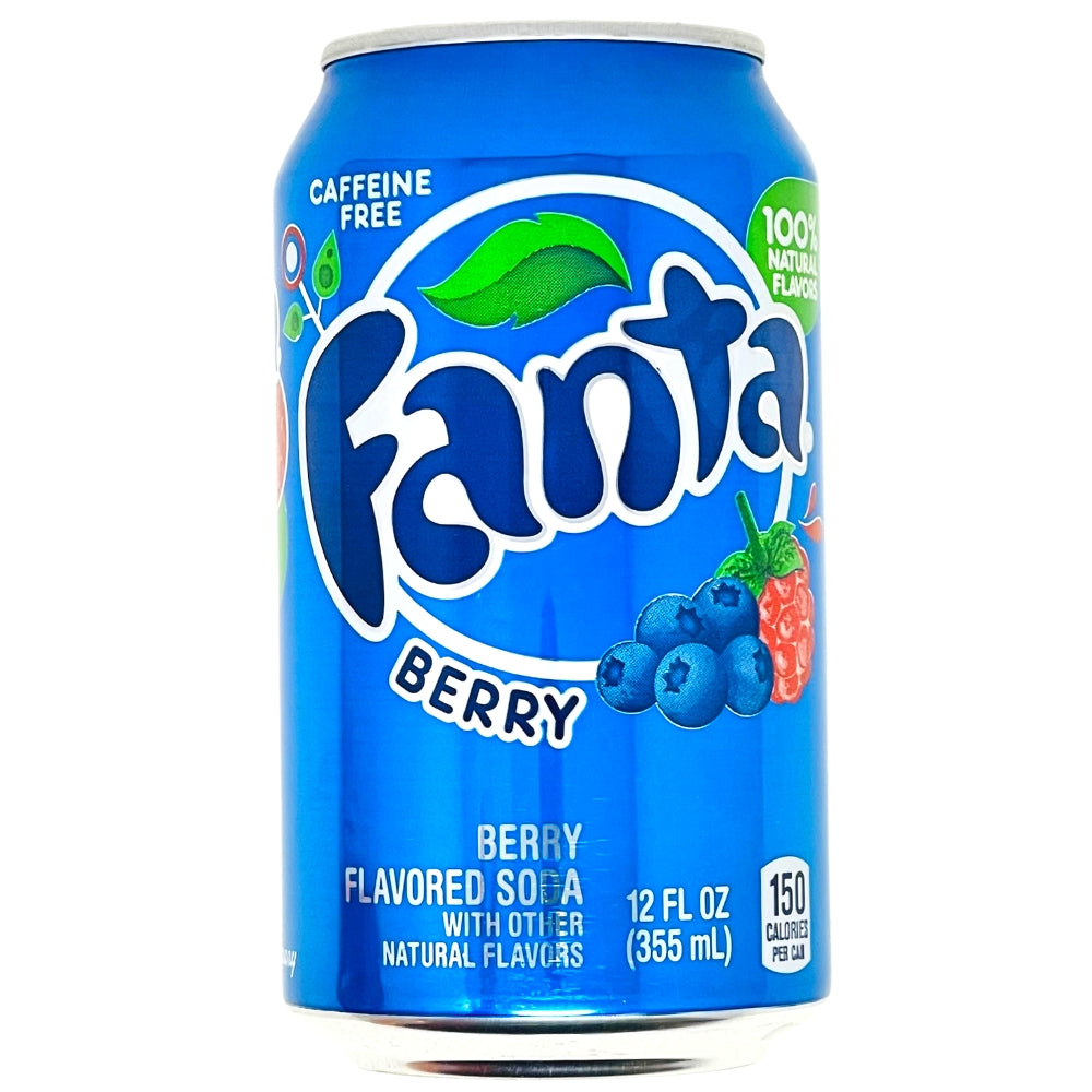 Fanta Berry Soda Pop 330mL 12 PK| iWholesaleCandy.ca