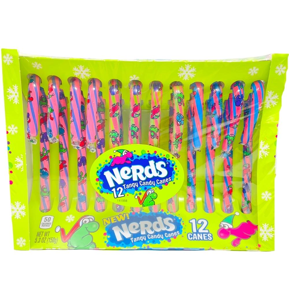 Nerds Candy Canes 12 Pieces - 12 Pack | iWholesaleCandy ...