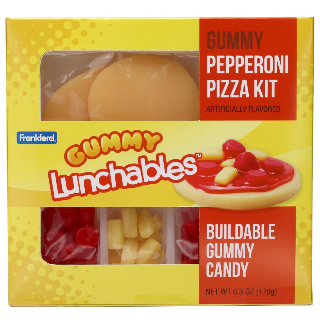 Kraft Gummy Lunchables Pepperoni Pizza | iWholesaleCandy.ca