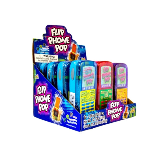 Kidsmania Flip Phone Pop | Novelty Candy Wholesale – iWholesaleCandy.ca