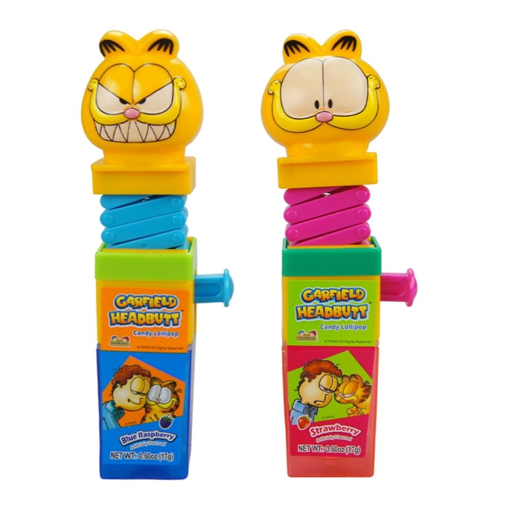 Kidsmania Garfield Head Butt 12CT | Wholesale Candy – iWholesaleCandy.ca