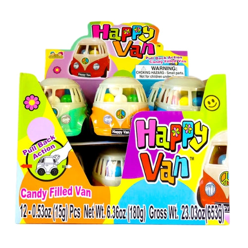 Kidsmania Happy Van Filled With Candy-Wholesale Candy – iWholesaleCandy.ca
