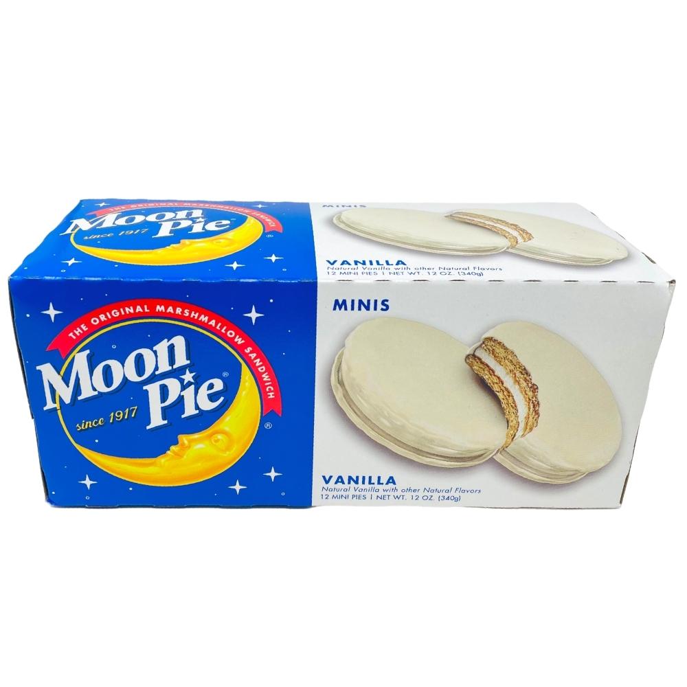 Moon Pie Minis Vanilla 28g 12 Pieces 1 Box | iWholesaleCandy.ca