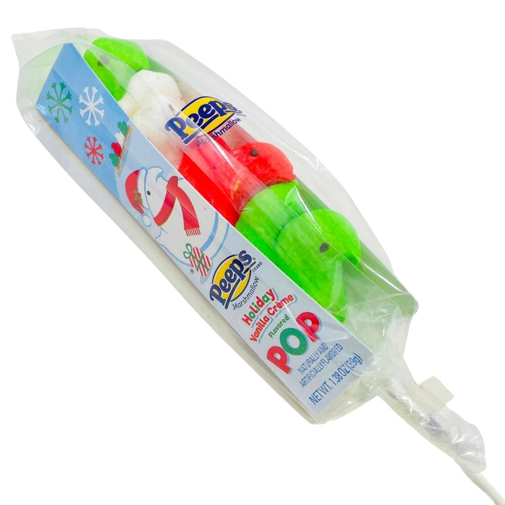 Peeps Holiday Vanilla Creme Marshmallow Chick Pops Assorted 1.37oz - 2 ...