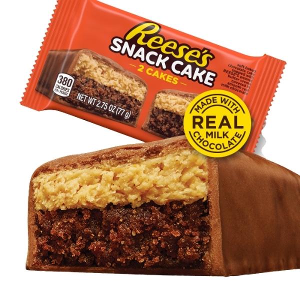 Reese's Snack Cake 2.75oz - 12CT | iWholesaleCandy.ca