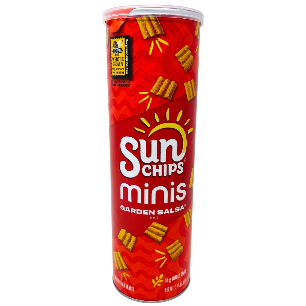 SunChips Garden Salsa Minis Canister 3.75oz 12PK | iWholesaleCandy.ca