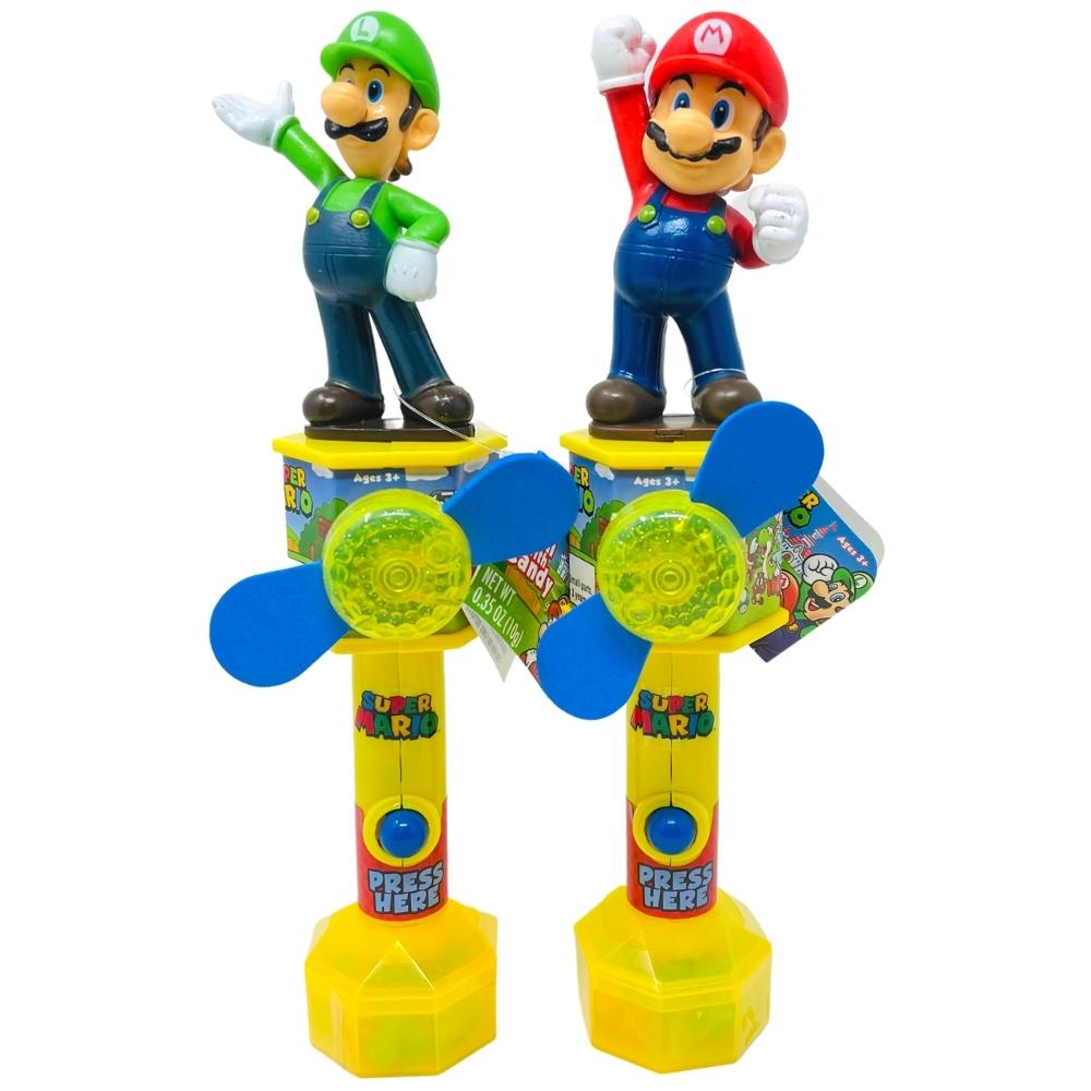 Super Mario Candy Fan with Light - 12 Pack – iWholesaleCandy.ca